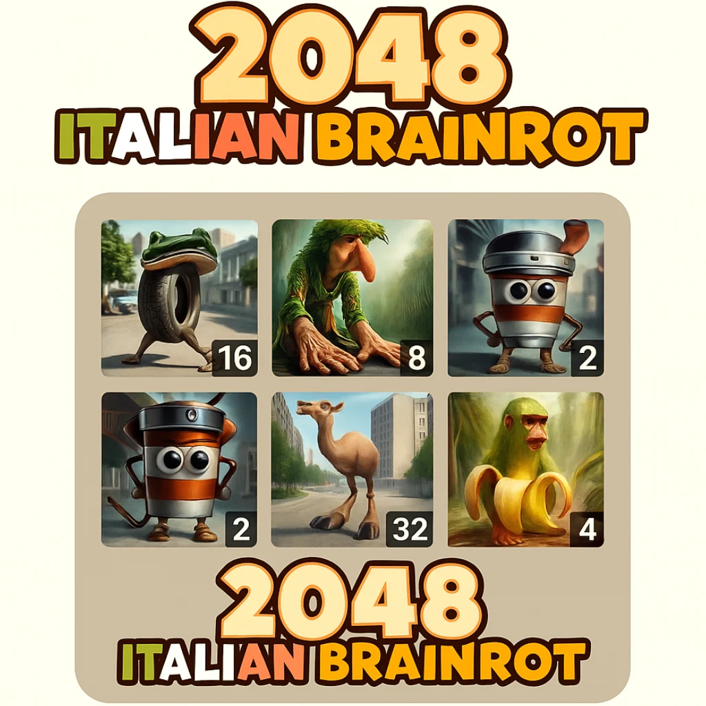 2048 italian brainrot